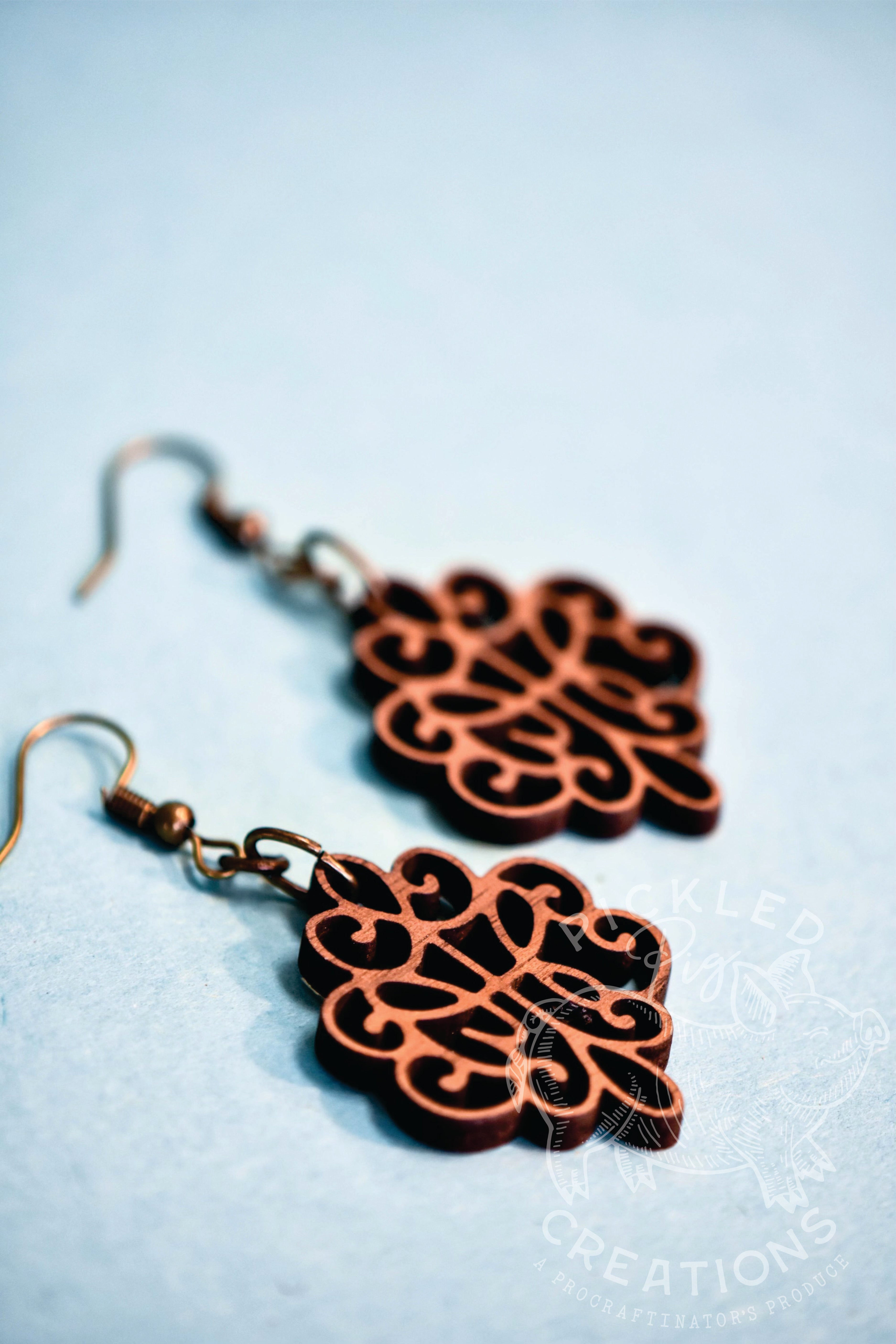 WTF Earrings – Pickled Pig Creations
